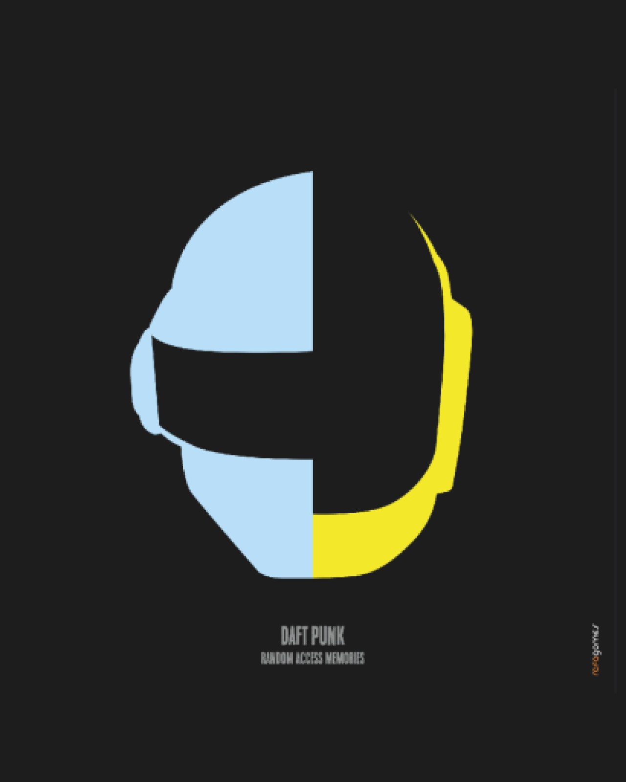 Random Access Memories Cover Art