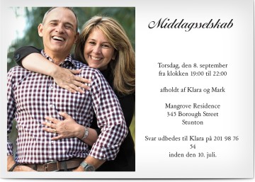 Personaliserede festinvitationer | Optimalprint | Optimalprint