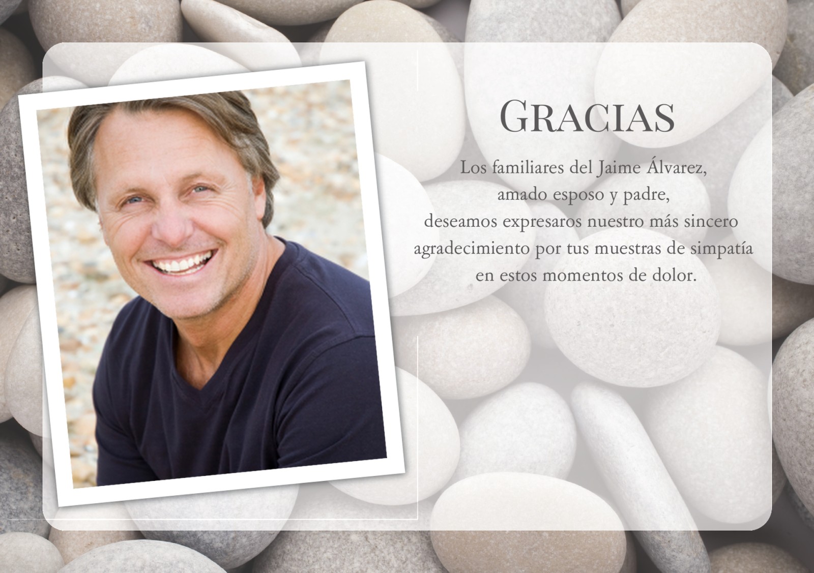 Tarjetas de agradecimiento de funeral | Optimalprint