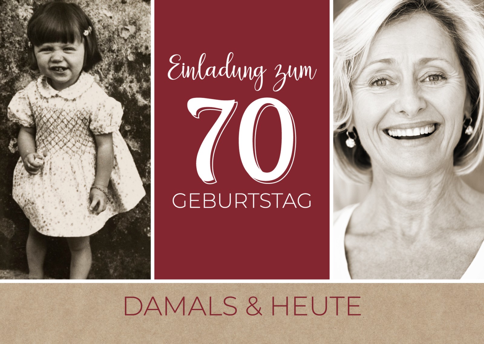 Einladungskarten Zum 70 Geburtstag Vorschlage