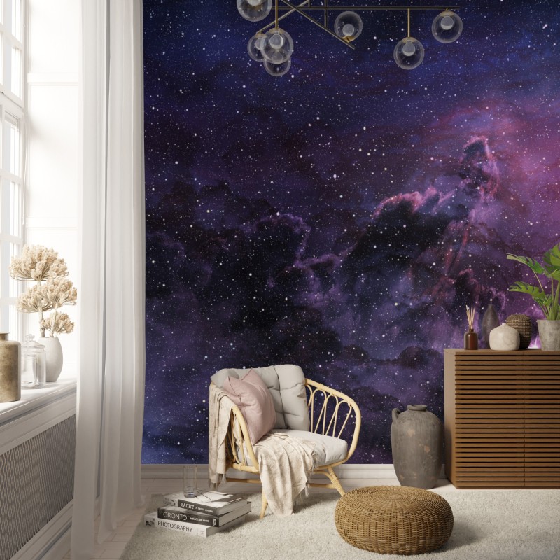 Nebula Walls In Room