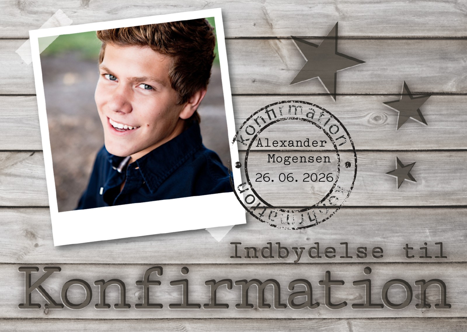 Indbydelser til konfirmation | Optimalprint