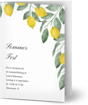 Personaliserede festinvitationer | Optimalprint | Optimalprint