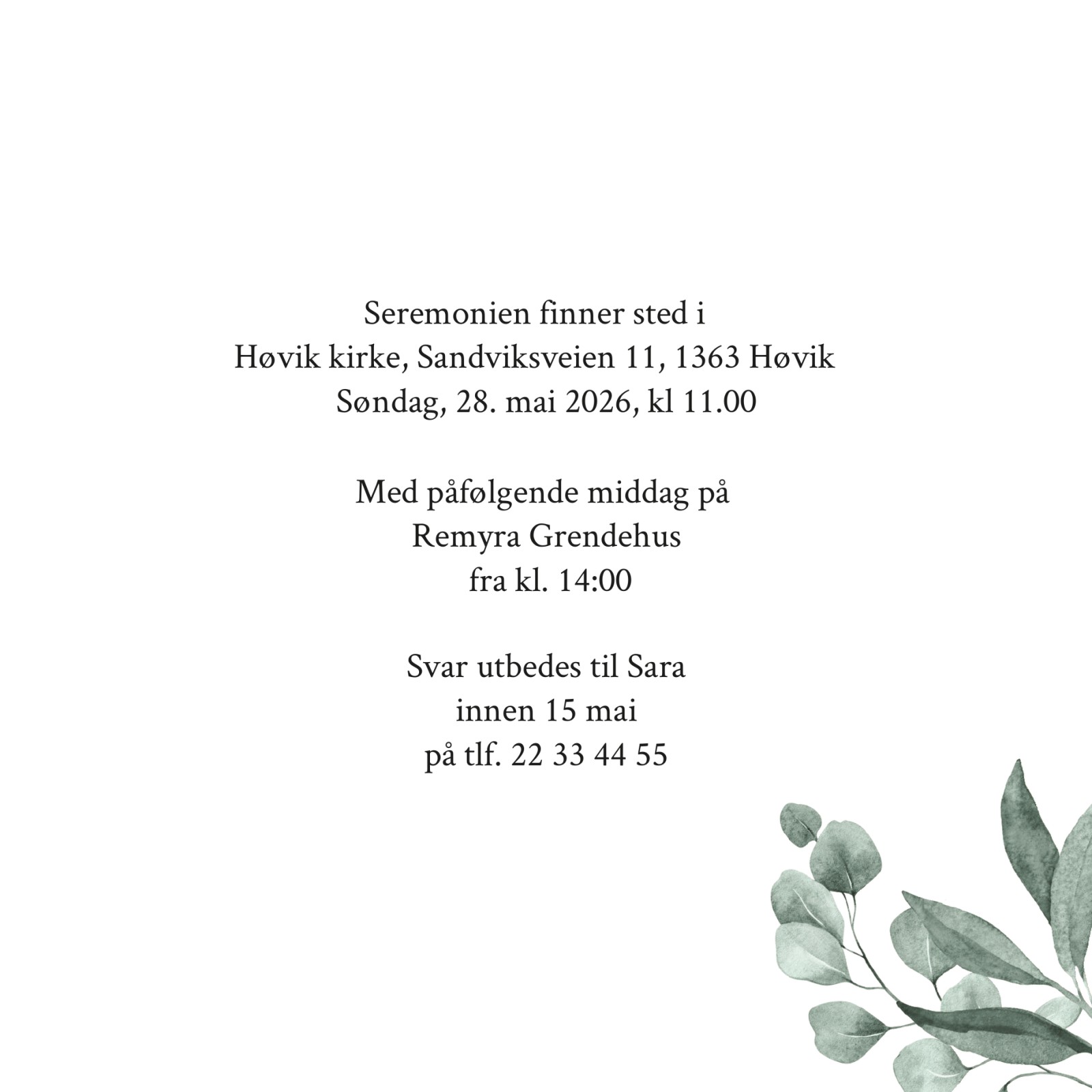 Invitasjoner til konfirmasjon | Optimalprint